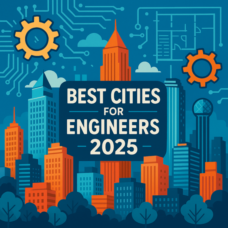 Best Cities for Engineers 2025 – Top U.S. Metro Areas for Jobs & Salary ...