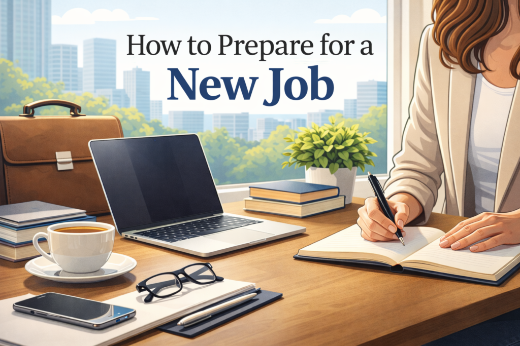 How to Prepare for a New Job: A Complete Guide to Starting Strong – DAVRON