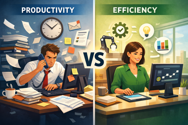 Productivity vs. Efficiency: What’s the Difference and Why It Matters ...
