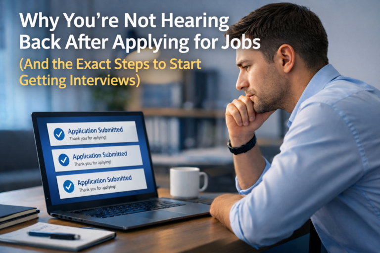 Why You’re Not Hearing Back After Applying for Jobs (And How to Fix It ...
