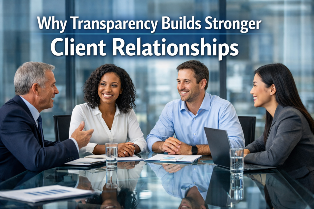 Why Transparency Builds Stronger Client Relationships – DAVRON