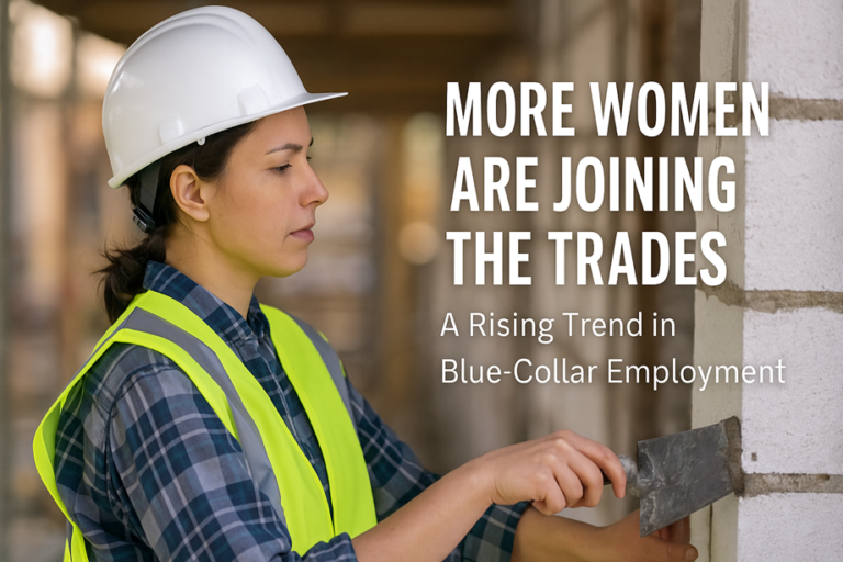 More Women Are Joining the Trades: A Rising Trend in Blue-Collar Employment – DAVRON