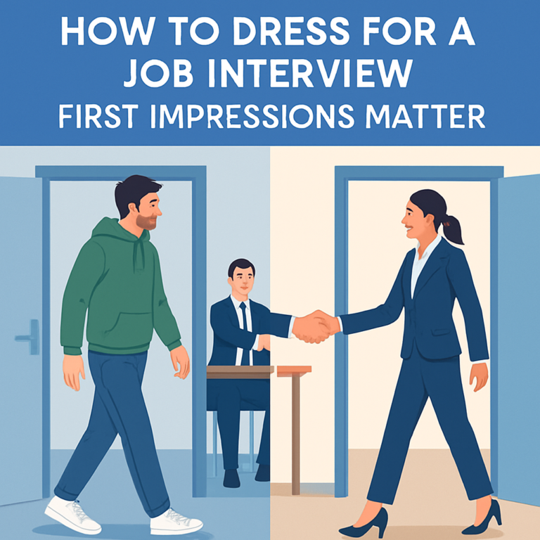 Why Dressing Well for an Interview Matters: The Power of First ...