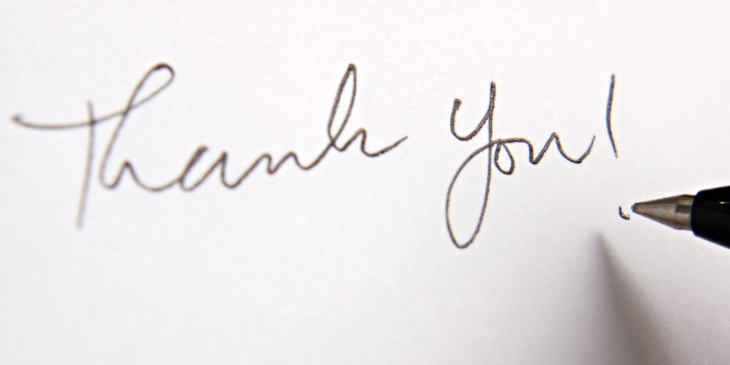 3 Sample Thank You Letters to Send After an Interview – DAVRON