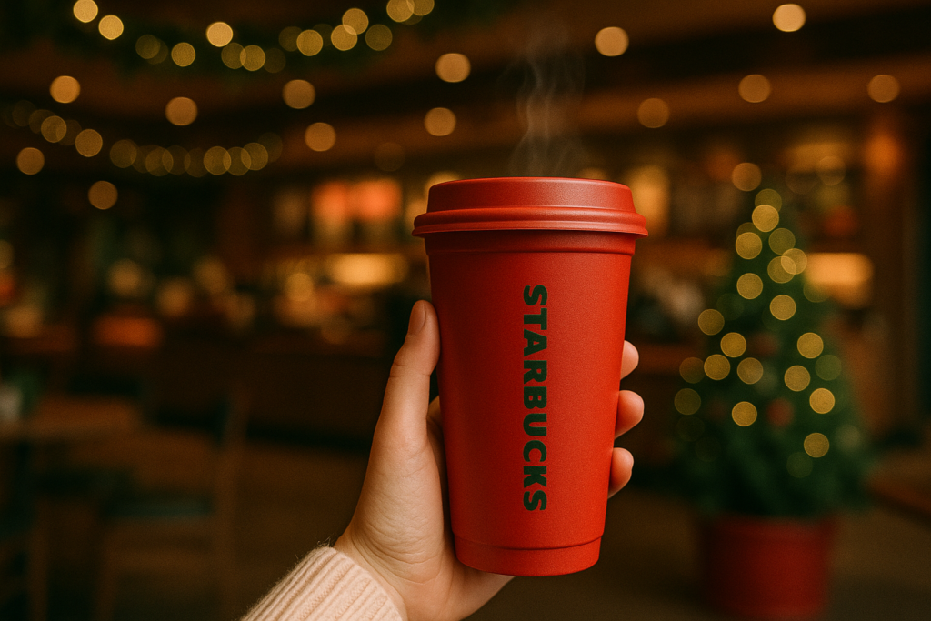 How Starbucks’s “Red Cup Day” Turns a Free Gift into Smart Profit – DAVRON