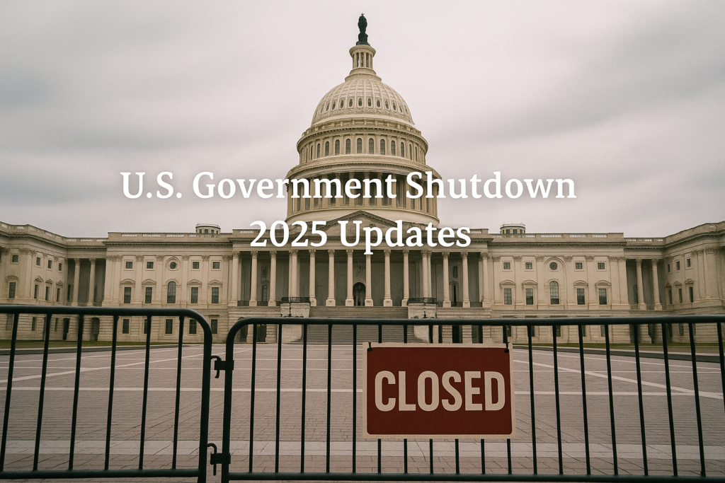 U.S. Government Shutdown 2025 Updates: Causes, Impacts, and What to ...